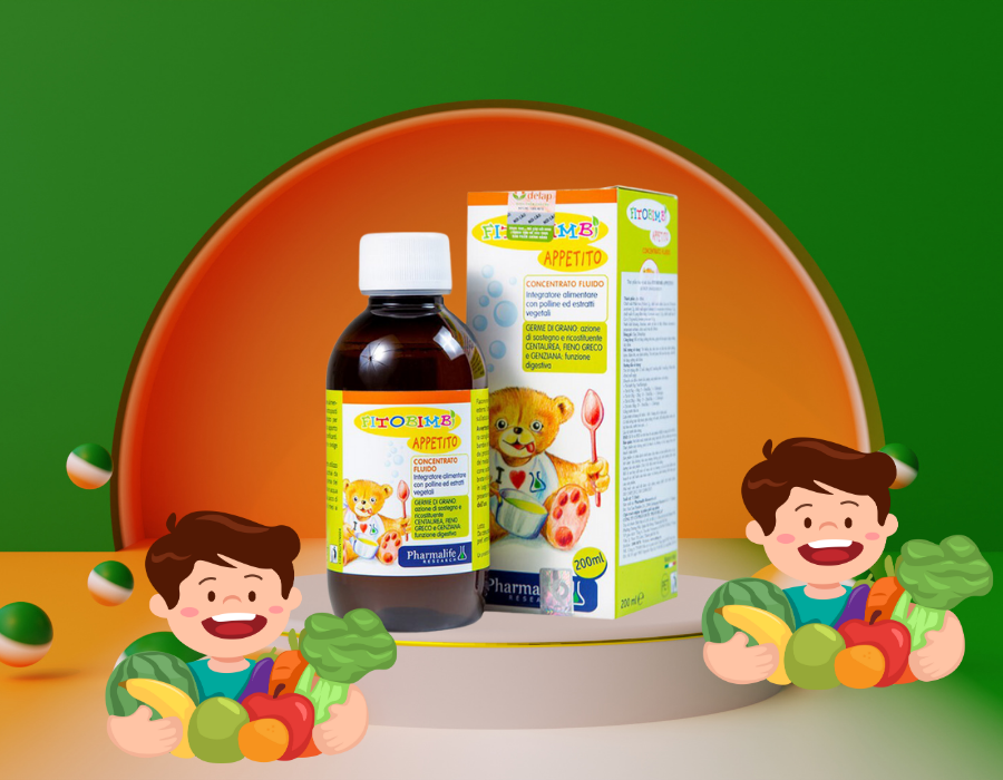 Siro Ăn Ngon Siro Fitobimbi Appetito Từ Ý Bổ Sung Dinh Dưỡng Cho Trẻ